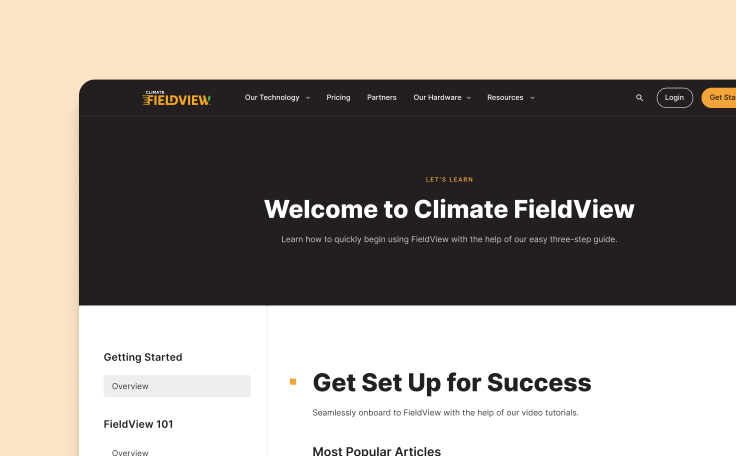FieldView 101 Overview | Climate FieldView