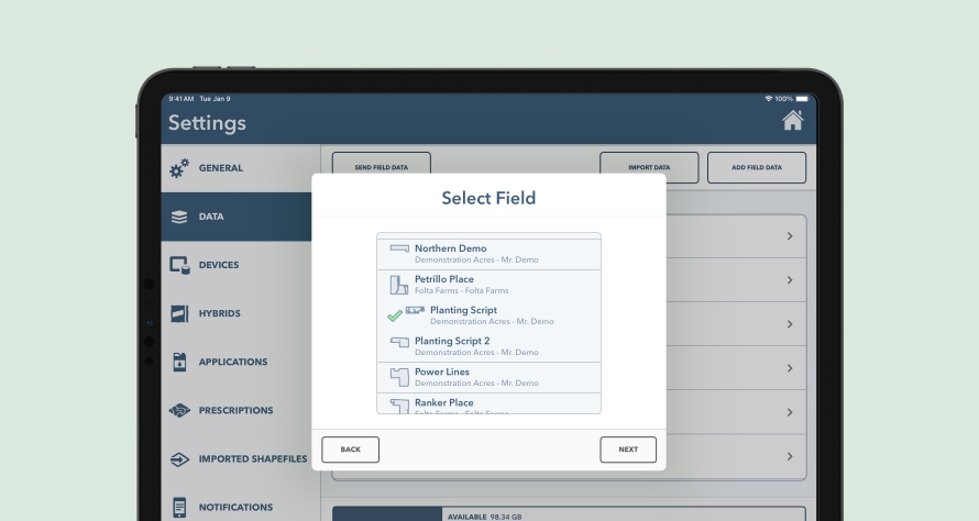 Advanced Data Capture Options